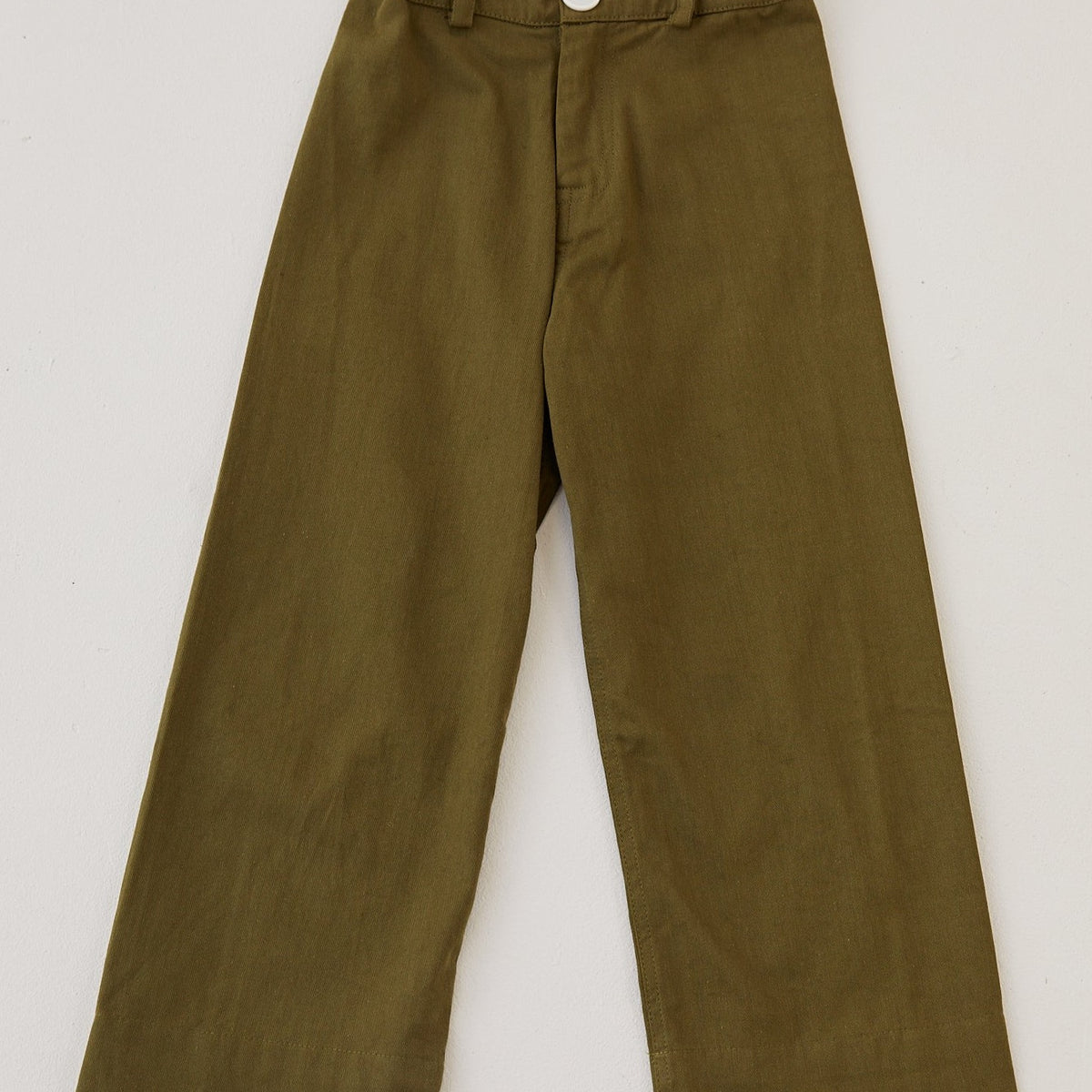 Molly Trouser, Olive | Children's Cotton Pants | Daughter